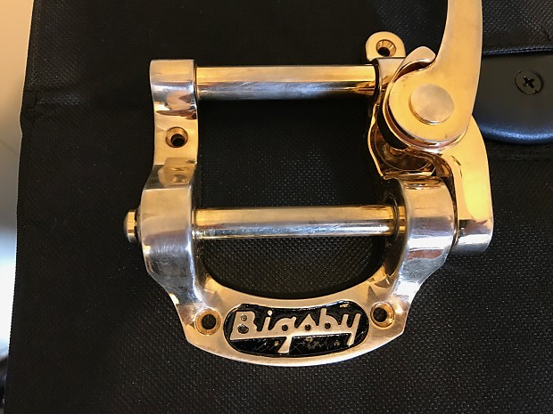Bigsby B5-G and Vibramate Aged Gold | Reverb