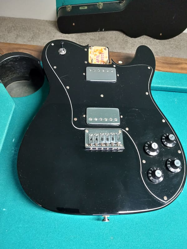 Fender Squier Tele Custom body LOADED Humbuckers Telecaster | Reverb
