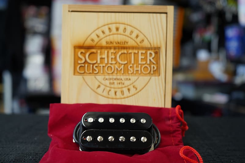 Schecter Sunset Strip 6-String Bridge (TRAD) Pickup - Black | Reverb