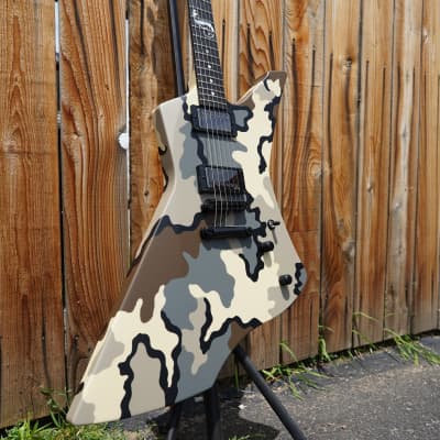 ESP Snakebyte - Kuiu Camo Satin James Hetfield 6-String | Reverb