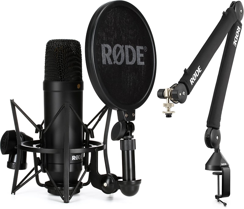Rode NT1 Kit Condenser Microphone with SM6 Shock Mount and | Reverb
