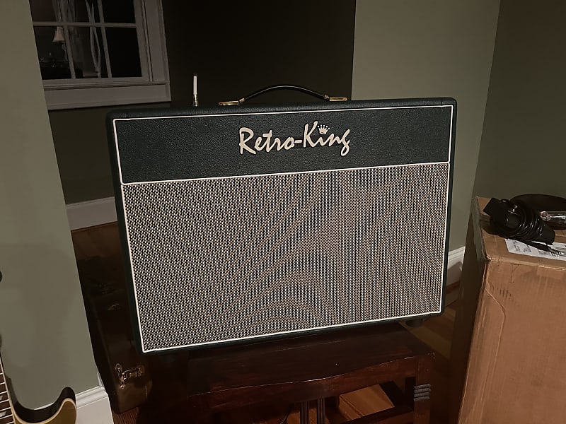 Retro king 18w 2x12 combo 2014 British racing green | Reverb