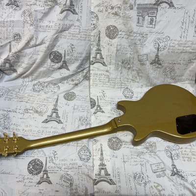 Cris Mitchell Les Paul Special DC All Gold Mother Of Pearl | Reverb