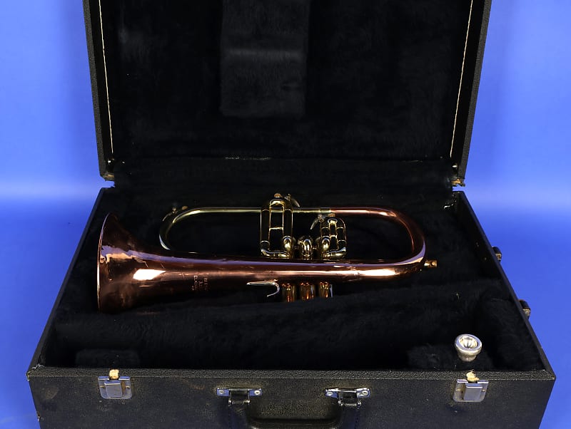 Blessing Brass Flugelhorn Copper Bell USA Made w/ Schilke | Reverb
