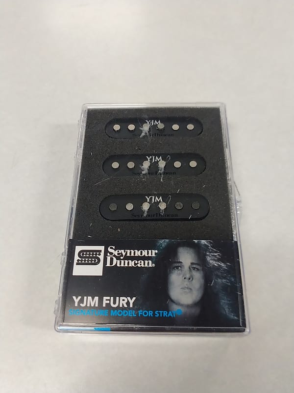 Seymour Duncan YJM Fury Set Black 2022 Black | Reverb