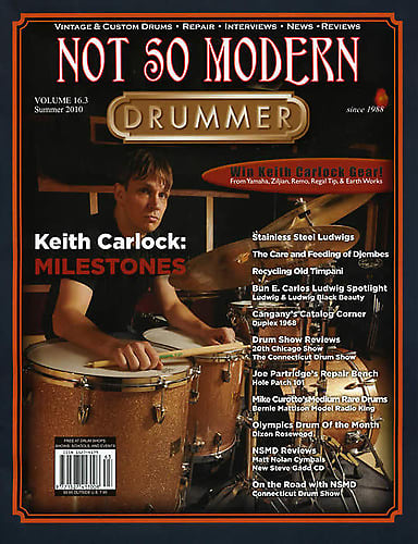Not So Modern Drummer Issue 16.3 Summer 2010 | Reverb