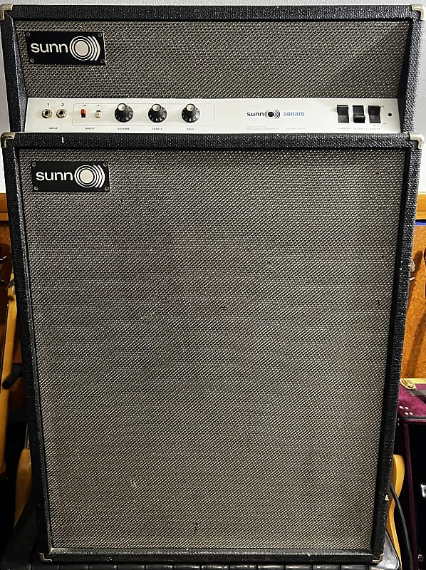1968 Sunn Sonaro Bass Amp Combo Amplifier Guitar | Reverb