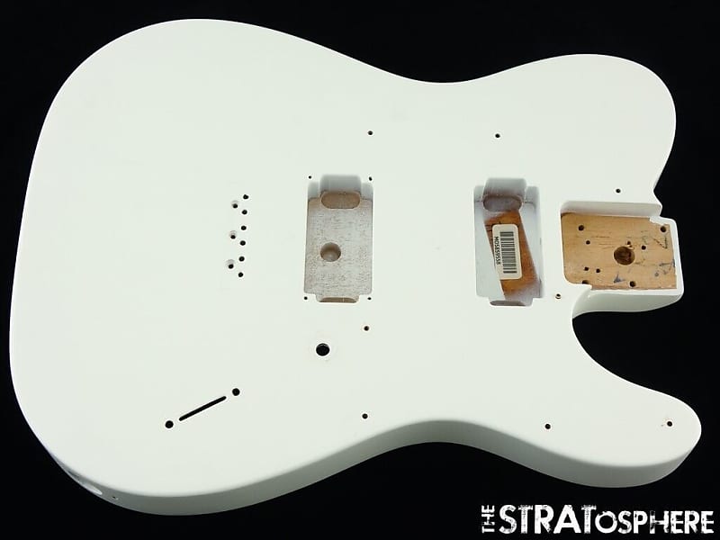2022 Fender Jim Root Telecaster Tele BODY Flat White Mahogany | Reverb