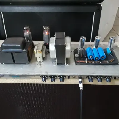 1967 Fender Bassman Silverface Amplifier Chassis AB 165 | Reverb