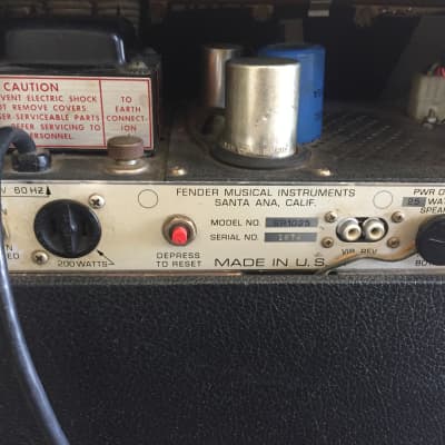Fender Solid State Deluxe Reverb SR 1025 1966 | Reverb