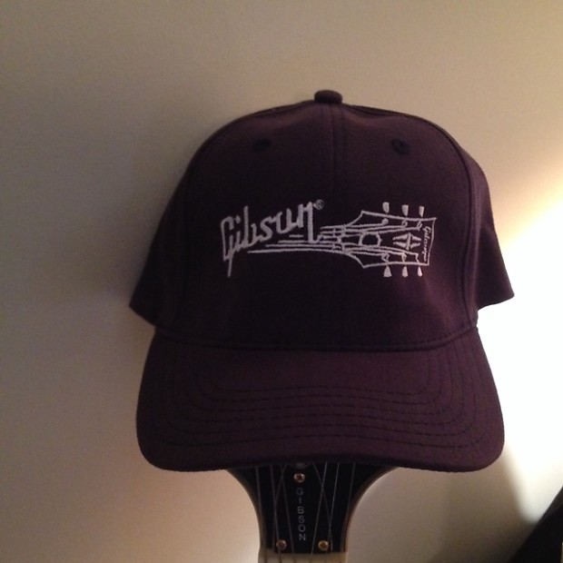 NEW Gibson Guitars Baseball Cap Hat NOS Gibson USA Gear | Reverb
