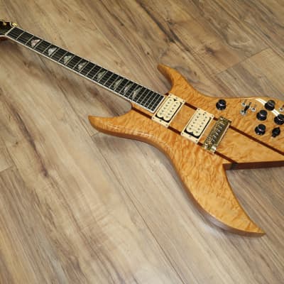 B.C. Rich Bich Supreme 2004 - Natural 5a Quilted Maple | Reverb