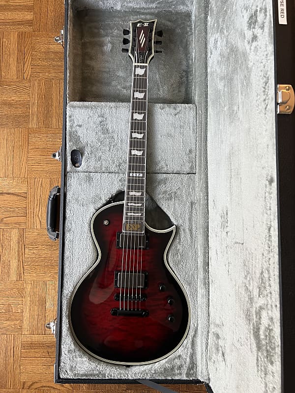 ESP - E-II Eclipse 2021 - See-Thru Black Cherry Sunburst | Reverb
