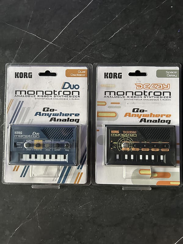 Korg Monotron DELAY Analog Ribbon Synthesizer 2011 - Present | Reverb
