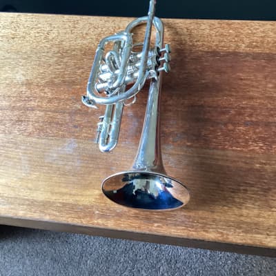 Vincent Bach Long model CORNET 1980s - Silver | Reverb UK