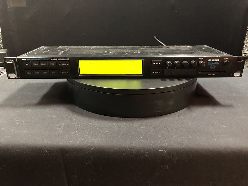 1994 • Alesis Quadrasynth S4 expander plus ROM Card Piano | Reverb