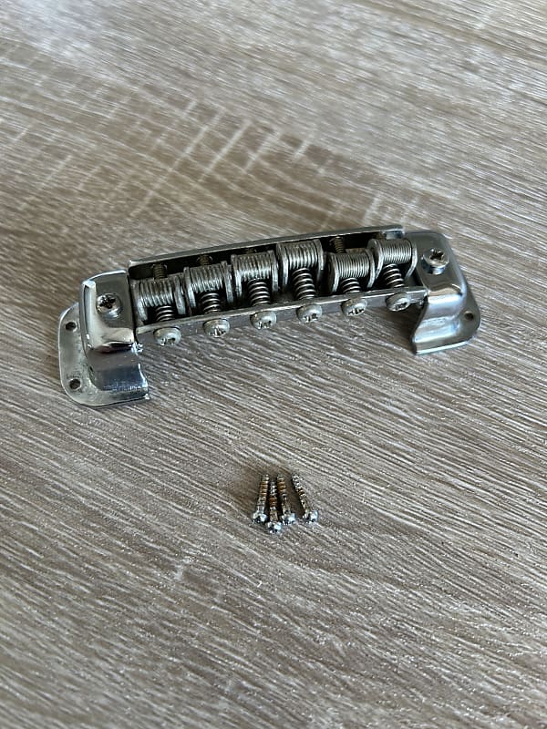 1960’s Guitar ADJUSTABLE BRIDGE Teisco Silvertone Kawai | Reverb