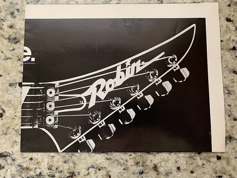 Robin Catalog 1985 Ranger Artisan Wedge Medley Freedom Bass | Reverb