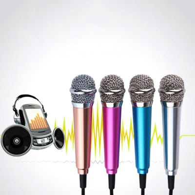 Mini Microphone - China / Silver | Reverb