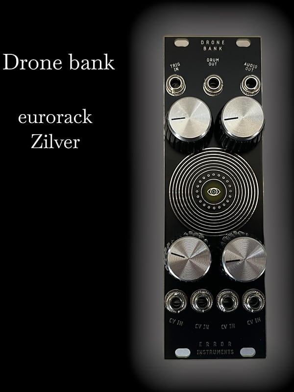 error instruments Drone / drum bank zilver | Reverb