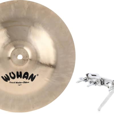 Wuhan 14 inch China Cymbal Bundle with Gibraltar SC-GCA | Reverb