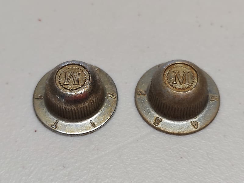 1960s Mosrite Knobs (2) - 100% Genuine Vintage | Reverb