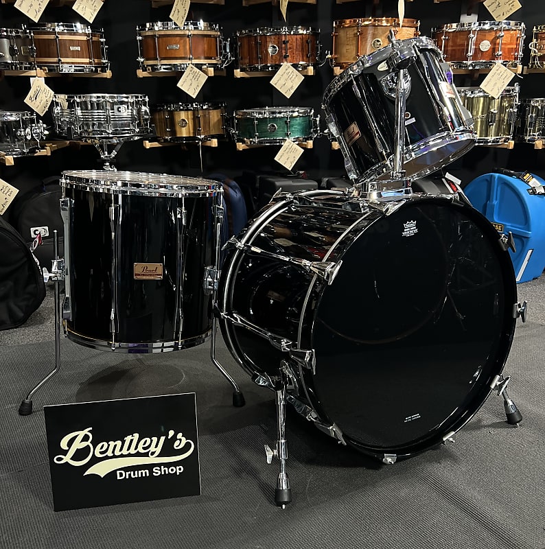 Vintage Late 80's Pearl MLX Drum Set Kit 12/16/22" in Piano | Reverb