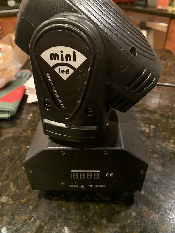 U-King Mini LED Moving Head Light RGBW 2021 - black | Reverb