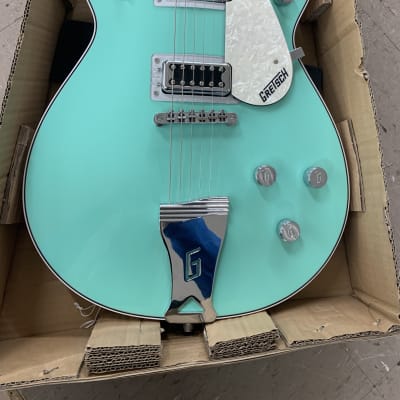 Gretsch - G5237 FSR - 2020 - Surf Green & White - | Reverb