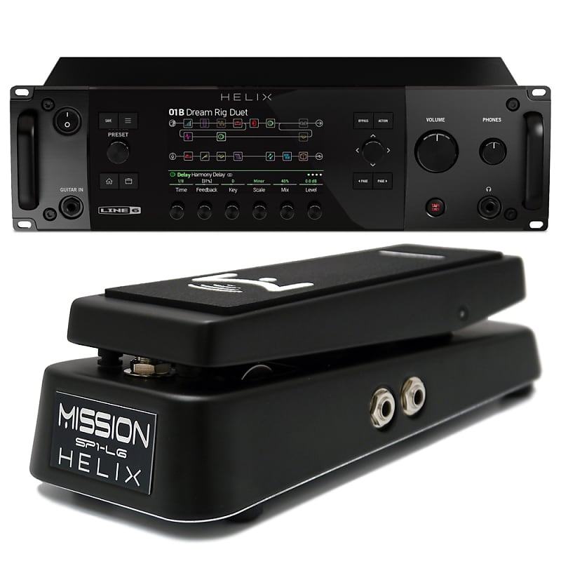 Line 6 Helix Rack Effects Unit w/ Mission Engineering | Reverb