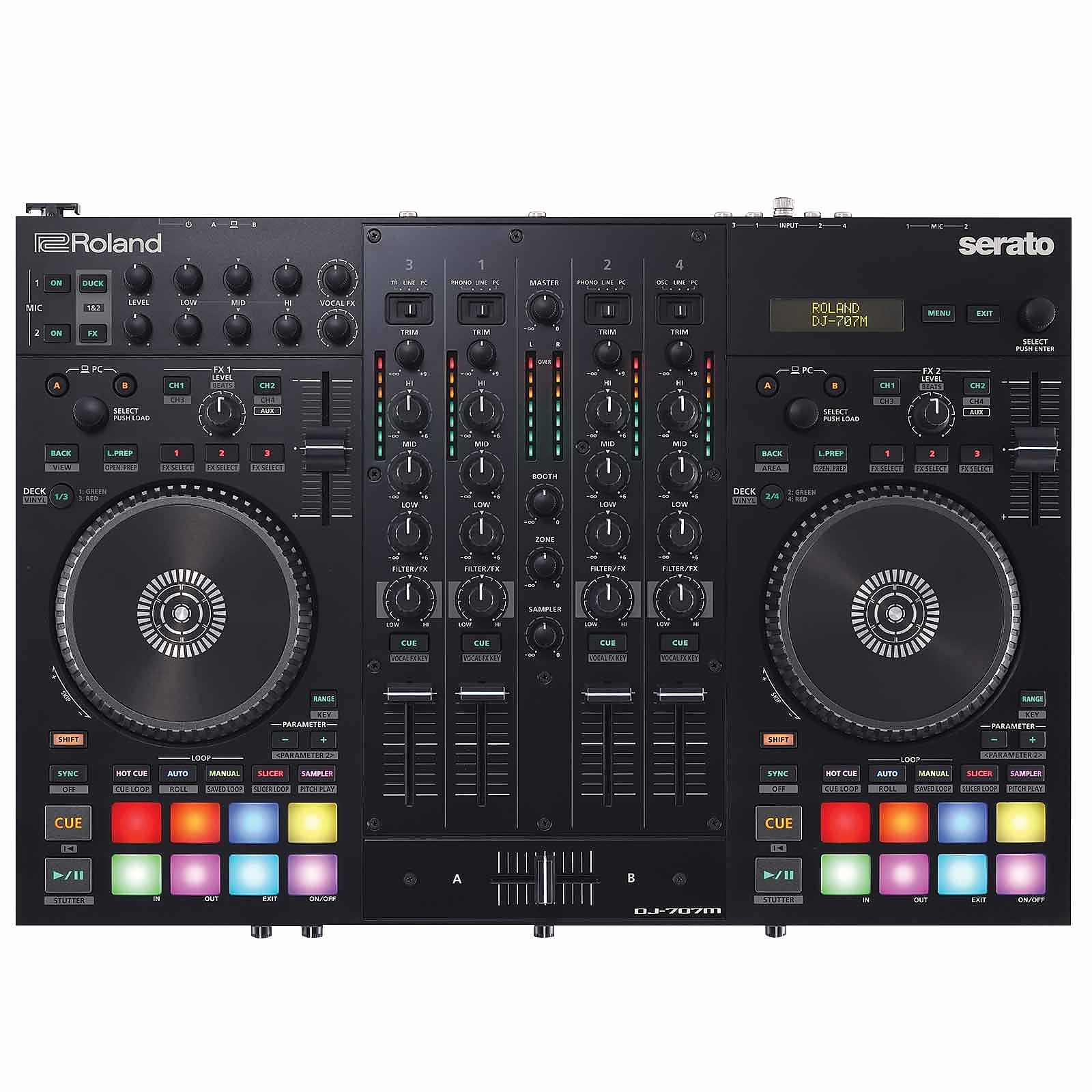 Roland DJ707M 4-Channel DJ Controller | Reverb