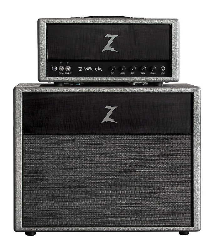 Dr. Z Z Wreck Quantum Silver 30-Watt Head and 2x12" Cabinet - | Reverb