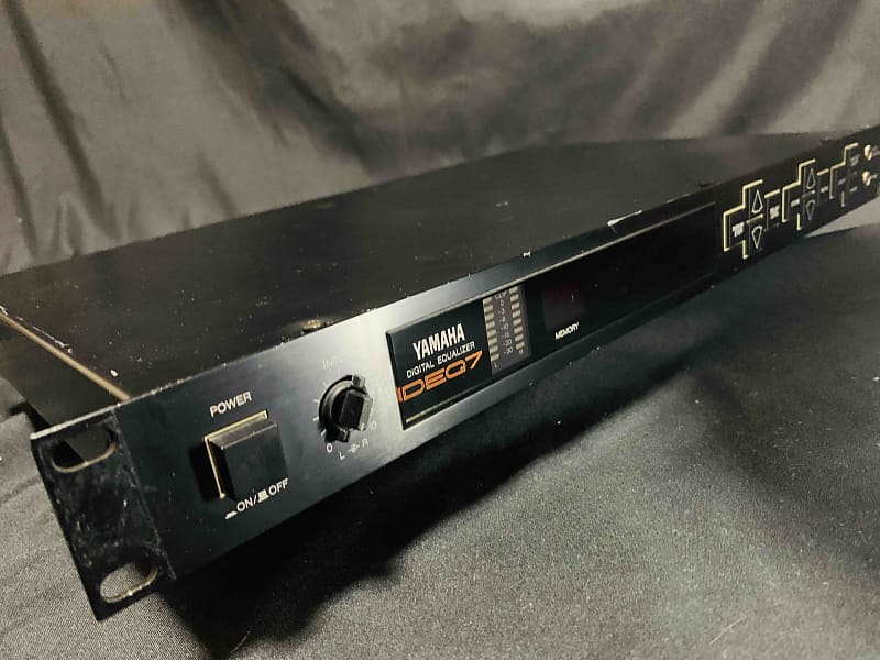 Yamaha DEQ-7 Digital Equalizer 80's Rackmount Vintage 1980's | Reverb