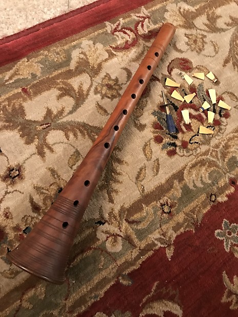 Moroccan Ghaita Double Reed Folk Oboe with Staple and Reeds | Reverb