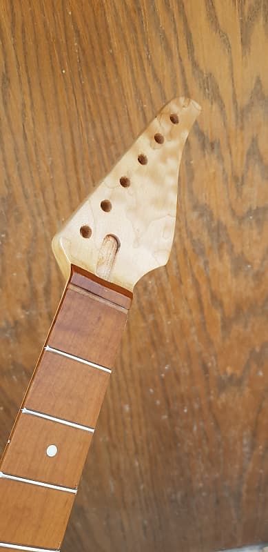 Beautiful Quilted maple neck / Roasted maple fingerboard 2018 | Reverb