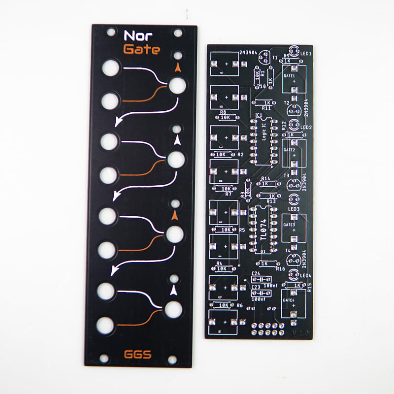 Quad Nor Gate / Logic Gate / Eurorack / DIY | Reverb