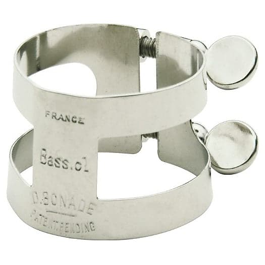 Bonade Inverted Bass Clarinet Ligature Model 2253UN - Nickel | Reverb