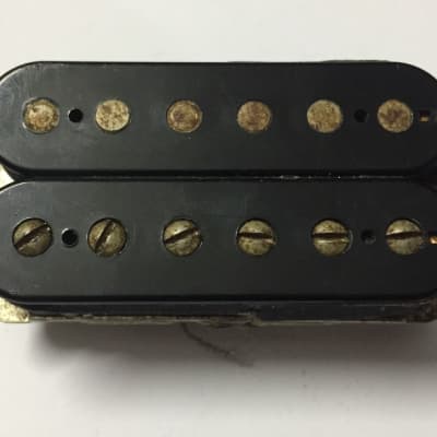 1980s Greco FujiGen DRY humbucker pickup set low output PAF | Reverb