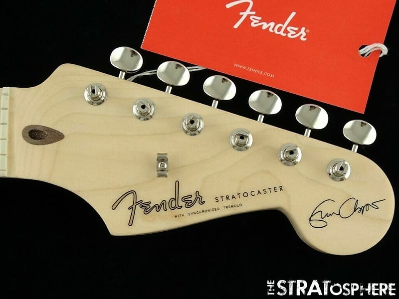 '21 USA Fender ERIC CLAPTON Stratocaster NECK + TUNERS, Maple | Reverb