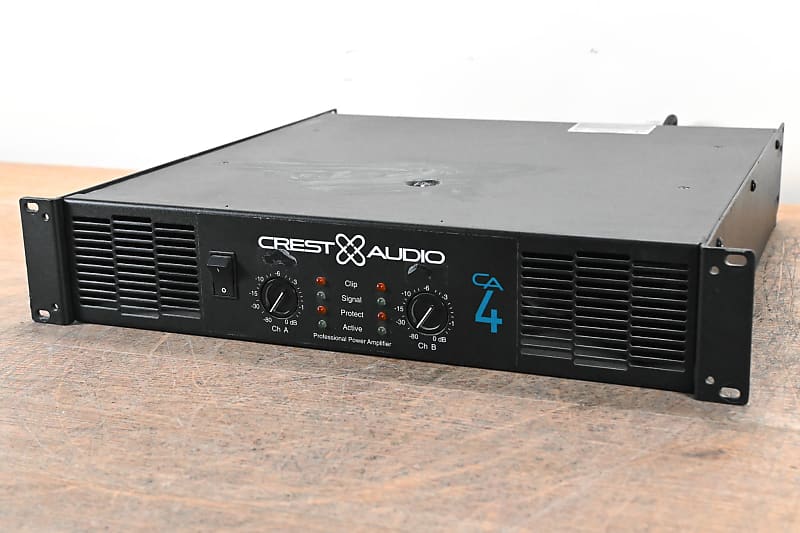 Crest Audio CA4 2-Channel Power Amplifier CG01CDR | Reverb