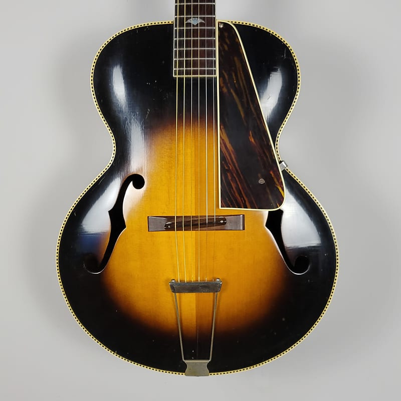 Gibson Built Montgomery Ward M-4 Sunburst 1930's archtop | Reverb