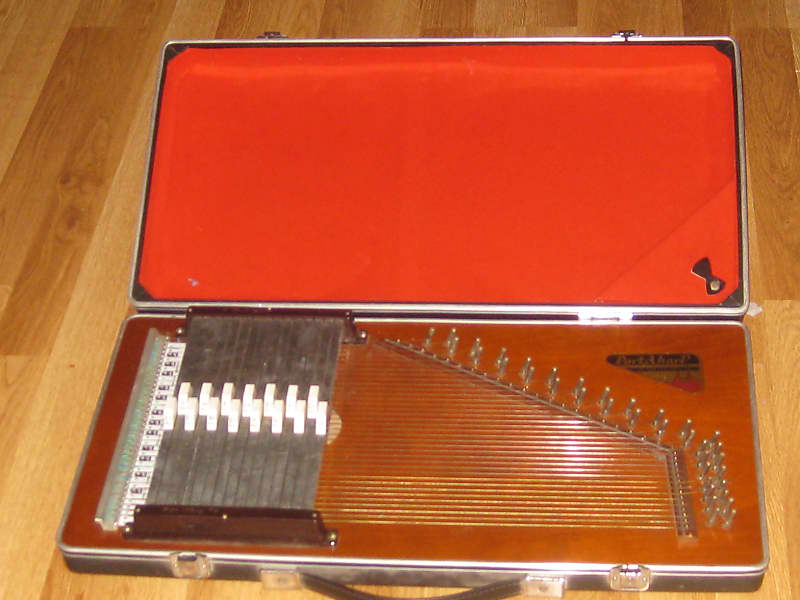 Rhythm Band Autoharp Chromaharp 15 Chord Portaharp 80's Black | Reverb