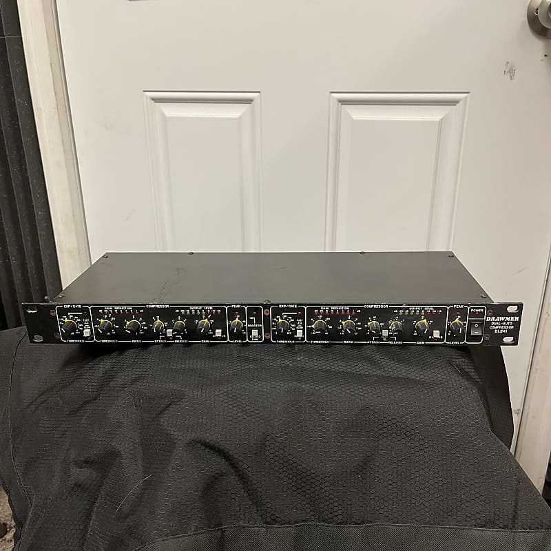 Drawmer DL241 DL 241 Dual-Auto Compressor Expander Limiter | Reverb