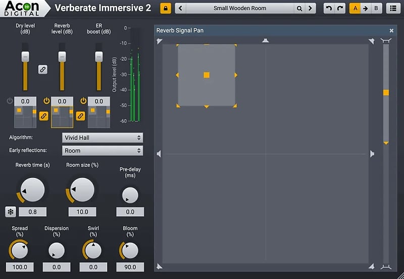 Acon Verberate 2 Immersive (Download) Surround Reverb with | Reverb
