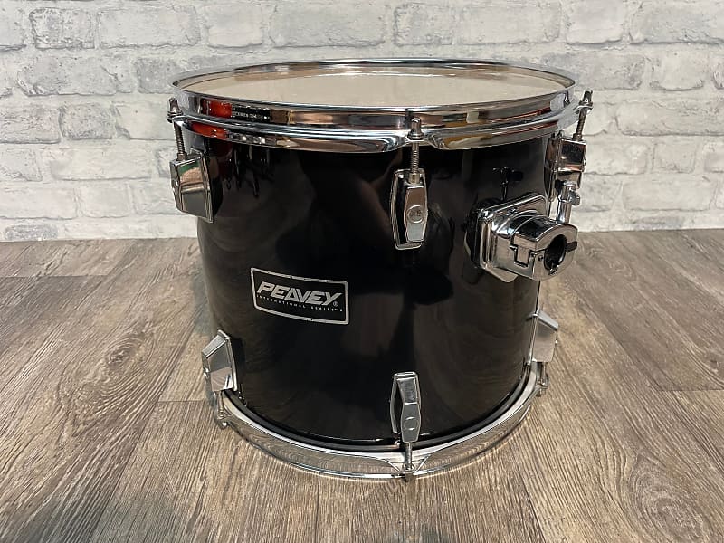 Peavey Black 13"x11" Rack Tom Drum / Drum Accessory Add On | Reverb