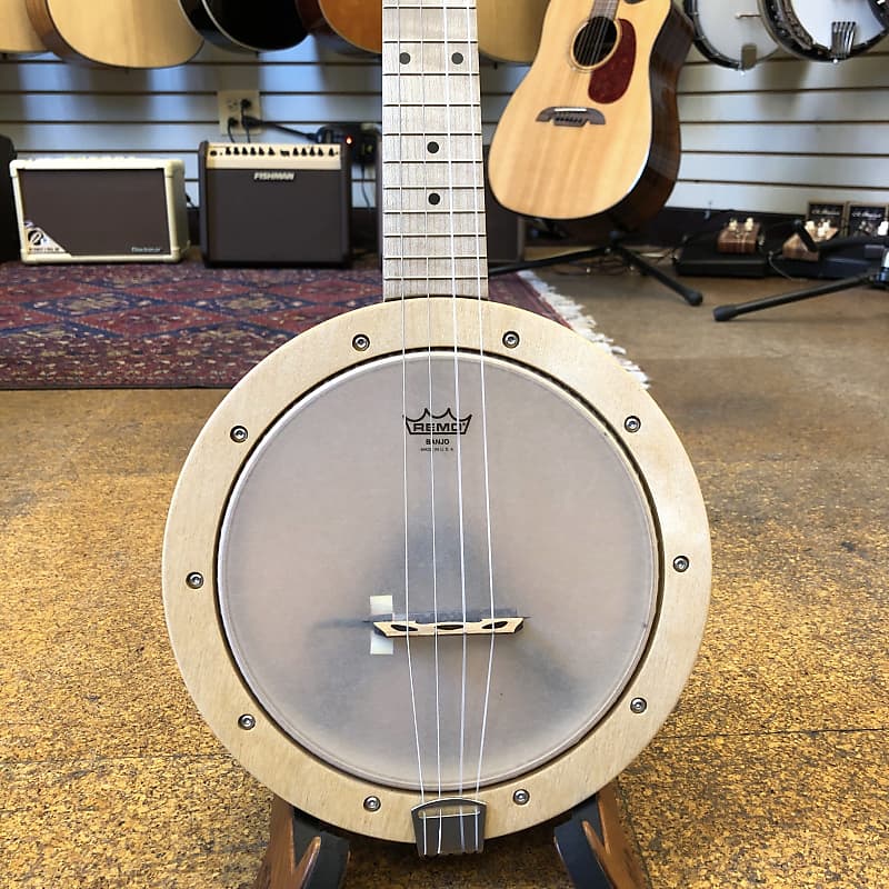Magic Fluke USA Firefly Baritone Banjo Ukulele Maple w/Pickup | Reverb
