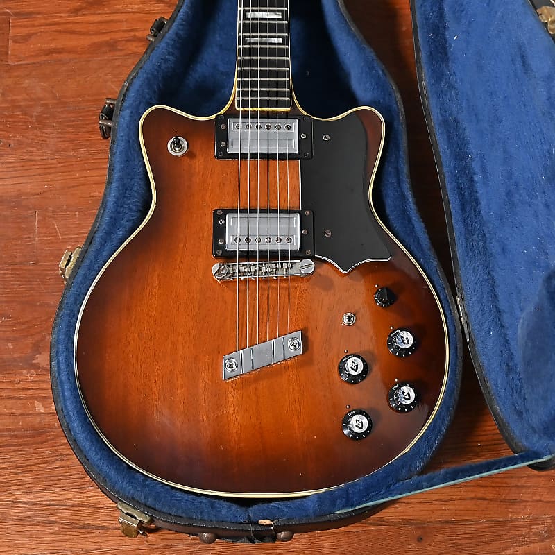 Guild M-80 Solid Body - Sunburst w/OHSC 1975 Sunburst | Reverb