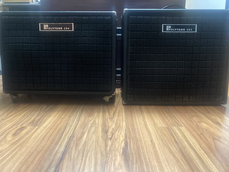Polytone 104 Guitar Amplifier and 101 Sidekick Biamp ~1976 | Reverb
