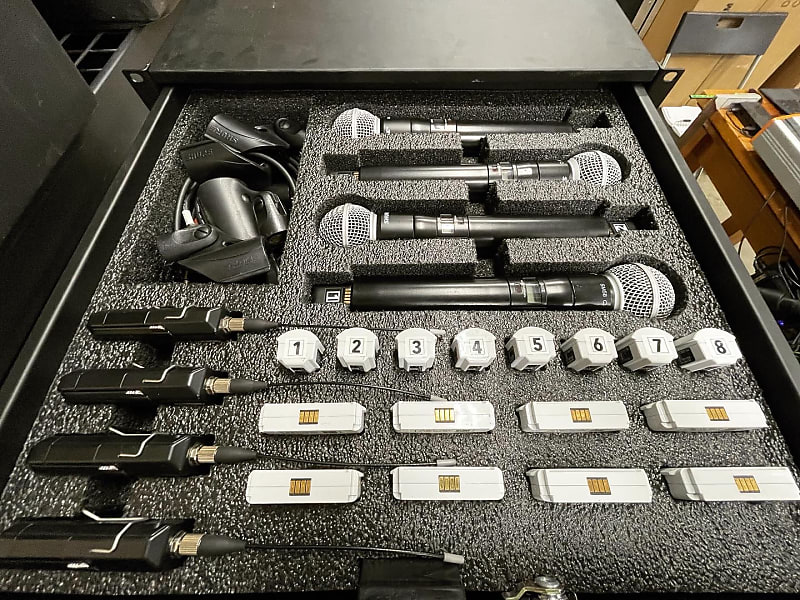 Custom Foam Insert for Rack Drawer fits Shure Wireless | Reverb