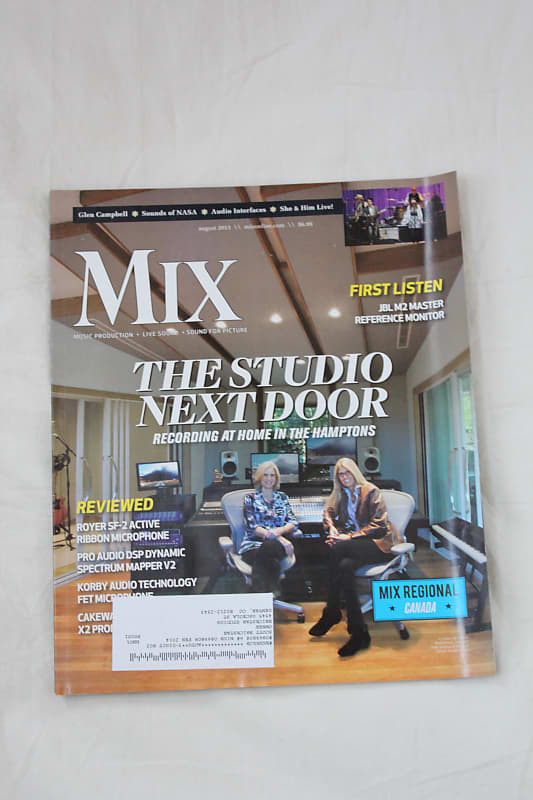 Mix Magazine Back Issue August 2013 | Reverb UK